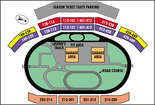 Texas Motor Speedway Location